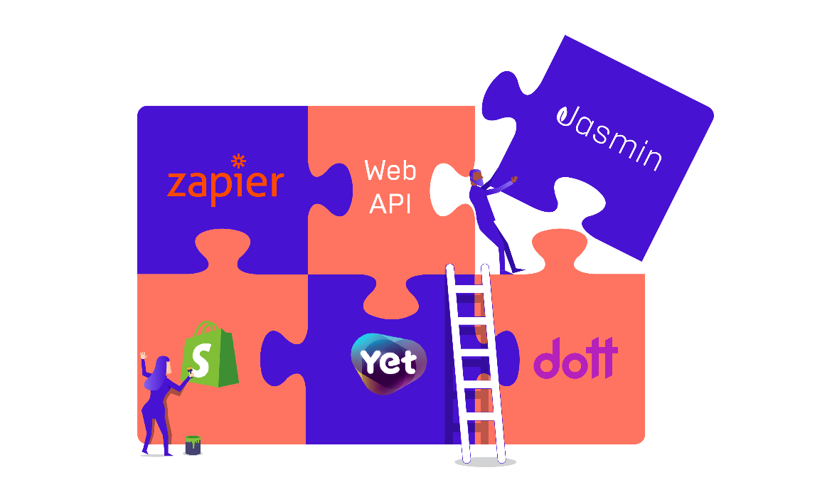 Como integrar o Jasmin com outras aplicações? - Jasmin Software